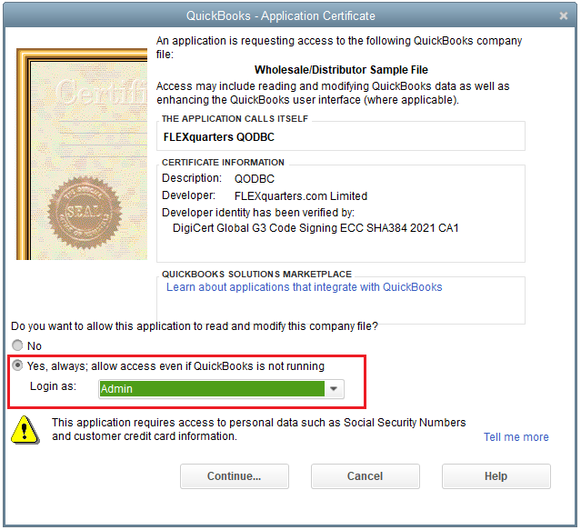 How to connect QODBC to QuickBooks for the First Time – QODBC.com Tools ...